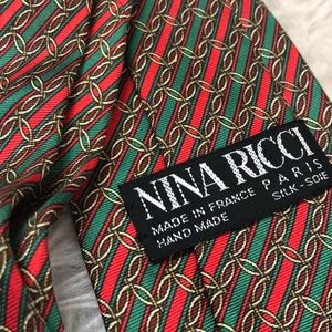 Nina Ricci | Accessories | Nina Ricci France Silk Tie | Poshmark